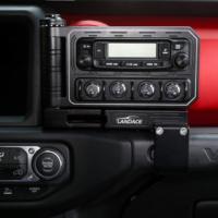China Aluminum Alloy Switch Panel for Jeep Wrangler JK JL 198.5x201x78mm Black Hard Anodized for sale