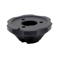 China Customized Aluminum Alloy Radio Antenna Base Cover 74x74x30mm for Jeep Wrangler for sale