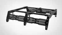 China Universal Pickup Truck Bed Rack 1400-1700mm Adjustable Height 400-520mm Heavy Duty Mn Steel Powder Coated for sale