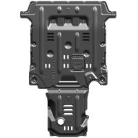 China Alfa Romeo Giulia Engine Skid Plate Magnesium Aluminum Alloy Black 35kg for sale