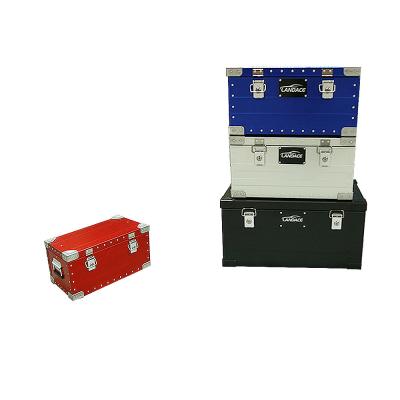 China Blue Lightweight Aluminum Chuck Box 6kg Hiking Camping Storage Box 515x320x230mm for sale