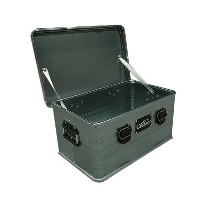China Aluminum Alloy Car Storage Box 515x320x230mm for Outdoor Gear Custom Support for sale