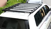 China Aluminum Roof Rack Platform 1500x1400mm for 4x4 Pickup Hilux Ranger Powder Coated for sale