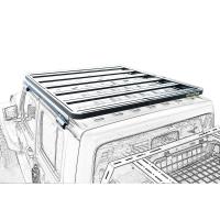 China 200kg Load Capacity Aluminum Roof Rack Platform for Camping Powder Coated Red Black for sale