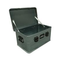 China Vehicle Mounted Aluminium Box Camping Silver Aluminium Chuck Box for sale