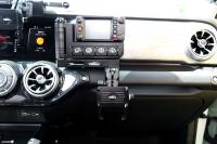 China Aluminum Alloy Switch Panel 198.5x201x78mm for Jeep Wrangler Truck Accessories for sale