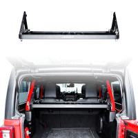 China 1130x70x620mm Aluminum Alloy Trunk Storage Shelf for Jeep Wrangler JL JK Easy Install for sale