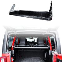 China 1130x70x620mm Aluminum Alloy Trunk Storage Shelf for Jeep Wrangler JL JK Easy Install for sale