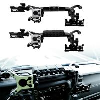 China Aluminum Alloy Center Console Bracket Mobile Phone Holder for Jeep 262x488x96mm for sale
