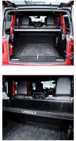 China Aluminum Alloy Trunk Storage Shelf for Jeep Wrangler JL JK 15.7kg 1130mm for sale