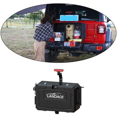 China Off-Road Tailgate Storage Box 700x450x317mm for Wrangler JL JK Tank 300 BJ40 for sale