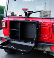 China Jeep Wrangler JL JK 2018-2018 Tailgate Outside Storage Box for Easy Installation for sale
