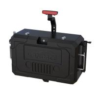 China Aluminum Tailgate Storage Box 700x450x317mm for Jeep Wrangler JL JK Tank 300 BJ40 for sale