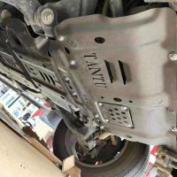 China Black Paint 5.0mm Aluminum Chassis Guard Plate for 2018-2019 Toyota Tundra Heavy Duty for sale