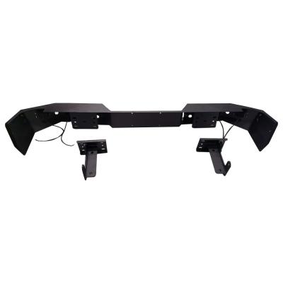 China Steel Bull Bar Rear Bumper Brackets for RAM 2500 3500 Heavy Duty Black Powder Coat for sale