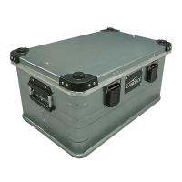 China Anodized Aluminum Alloy Folding Storage Box for Camping Kitchen Cargo 50L for sale