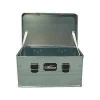 China Anodized Aluminum Alloy Folding Storage Box for Camping Kitchen Cargo 50L for sale