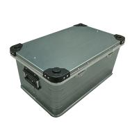 China Anodized Aluminum Alloy Folding Storage Box for Camping Kitchen Cargo 50L for sale