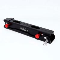 China Rust-Resistant Aluminum 323X78X86mm Flagpole Support Bracket for Jeep Multifunctional for sale