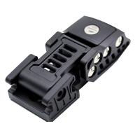 China Jeep Aluminum Alloy Engine Hood Lock 440x240x80mm Red Black Easy Install for sale
