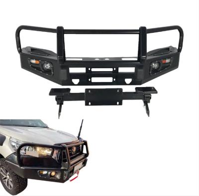 China Carbon Steel Front Bumper for Toyota Hilux Powder Coated 3-7 Day Sample for sale