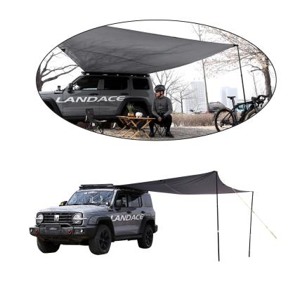China Waterproof Side Canopy Roof Rack Awning 2000x5000x300mm 2kg for Car Roof Top Tent for sale