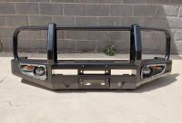 China Front Bumper Bull Bar for Toyota LC79 Steel 56.3kg Black Powder Coat ISO9001 for sale