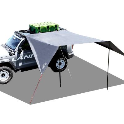 China 2000x5000x300mm Polyester Waterproof Shell Roof Top Tent for Outdoor Camping Vehicle for sale