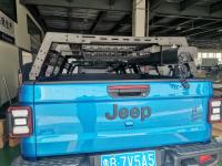 China Steel Platform Cargo Rack for Ford F150 Raptor 1500mm Black Powder Coating for sale