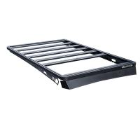 China Aluminum Roof Rack Platform for Toyota Land Cruiser Prado LC150 2110x1195mm Black Powder Coating for sale