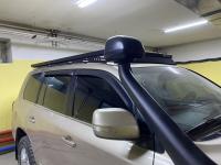 China Non-Drill Black Powder Coating 4x4 Roof Rack for 4Runner Camping 2110x1195mm for sale