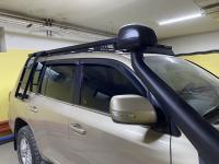 China Non-Drill Black Powder Coating 4x4 Roof Rack for 4Runner Camping 2110x1195mm for sale