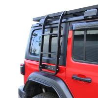 China SUS304 Roof Rack Side Ladder for Jeep Wrangler JL 2013-2017 833mm for sale