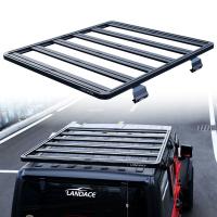 China SUS304 Aluminum Alloy Roof Rack for Jeep Wrangler JK 2018-2023 1500x1425mm Low Profile for sale