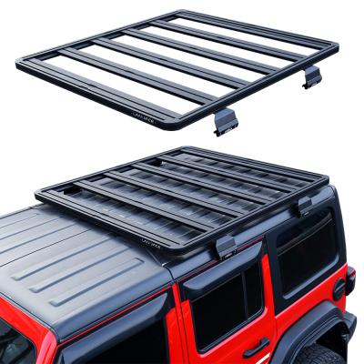 China Aluminum Roof Rack Basket 1500x1400mm for Jeep Wrangler JK 4x4 Camping for sale