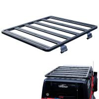 China Aluminum Roof Rack Basket 1500x1400mm for Jeep Wrangler JK 4x4 Camping for sale