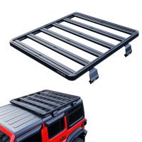 China Aluminum Roof Rack Basket 1500x1400mm for Jeep Wrangler JK 4x4 Camping for sale
