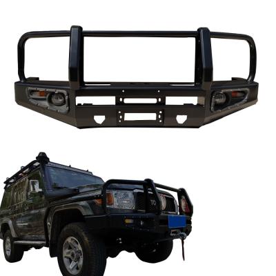 China Heavy Duty Front Bumper for Toyota LC79 Land Cruiser 4x4 Cold Rolled Steel 3-5mm for sale