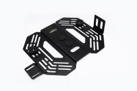 China Roof Rack Mounted Heavy Duty Tool Box 110 Liter LLDPE Rotomolded Storage for sale