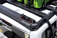 China Aluminum Alloy Roof Rack System with Side Awning for 4Runner Jeep Wrangler 200 Series for sale