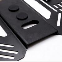 China Jeep Wrangler Roof Storage Box Bracket 504x360x134mm Stainless Steel Mounting Kit for sale