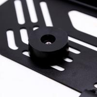 China Jeep Wrangler Roof Storage Box Bracket 504x360x134mm Stainless Steel Mounting Kit for sale