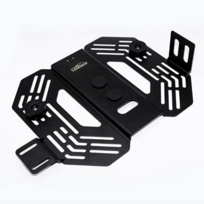 China Stainless Steel Roof Storage Box Bracket 504x360x134mm for Jeep Wrangler for sale