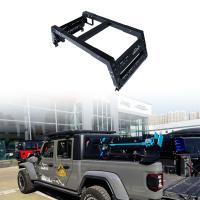 China Carbon Steel Black Powder Coating Overland Bed Rack for Jeep Wrangler JL 2 Door for sale