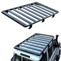 China Aluminum Alloy Roof Rack for LC76 2160x1320x30mm 200kg Capacity E-coat Powder Coat for sale