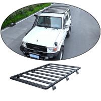 China Aluminum Alloy Roof Rack for LC76 2160x1320x30mm 200kg Capacity E-coat Powder Coat for sale