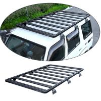 China Aluminum Alloy Roof Rack for LC76 2160x1320x30mm 200kg Capacity E-coat Powder Coat for sale