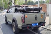 China Ford Ranger T7 Retractable Hard Tonneau Cover Aluminum Alloy 63kg for sale