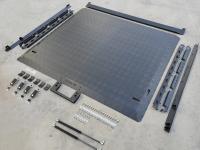 China Ford Ranger T7 Retractable Hard Tonneau Cover Aluminum Alloy 63kg for sale