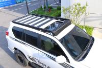 China Aluminum Alloy 4x4 Roof Rack Universal for Toyota LC70 2100x1300mm 200kg Capacity for sale
